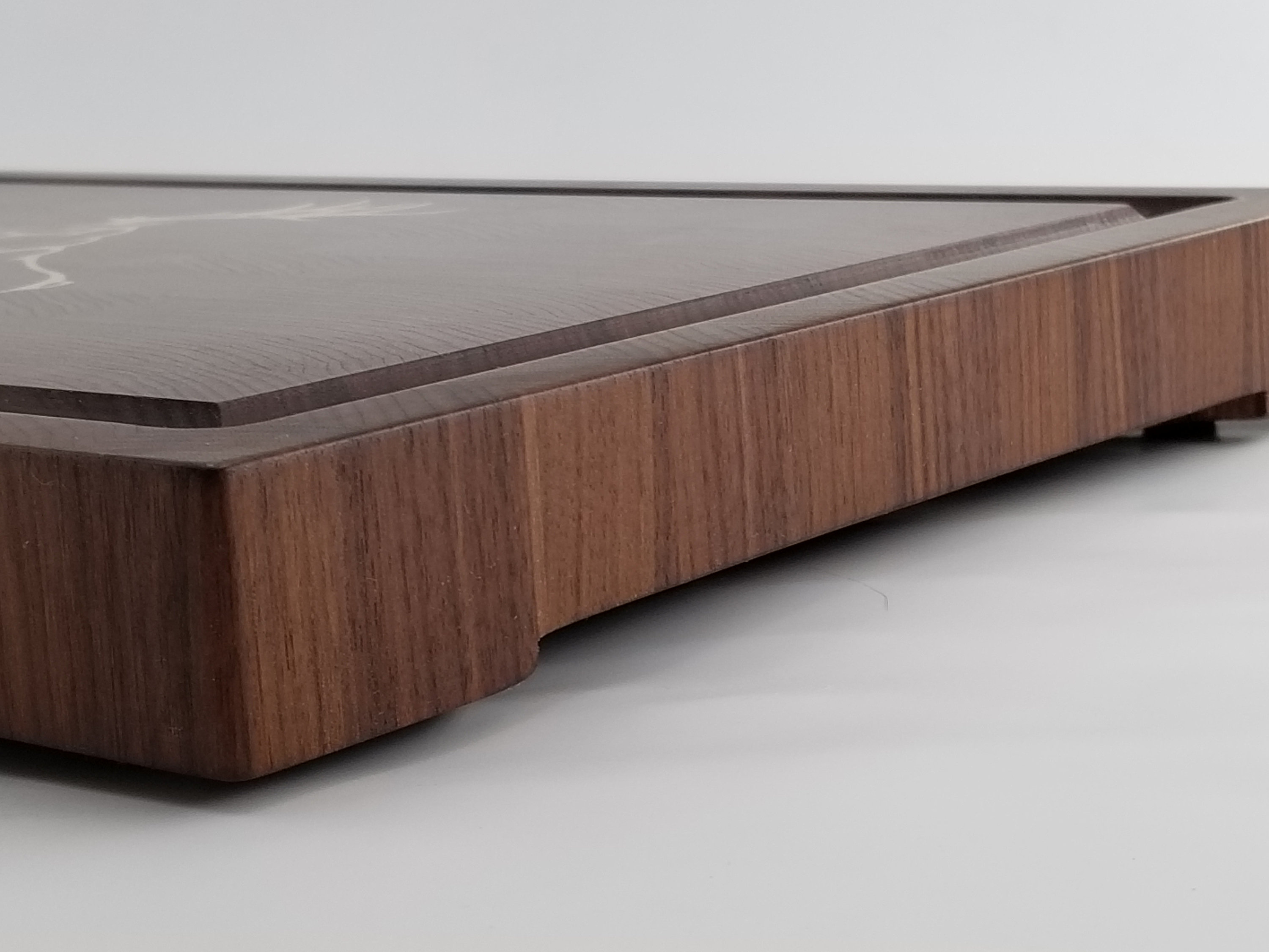 Large Walnut Wood Cutting Board End Grain Chopping Block - Etsy