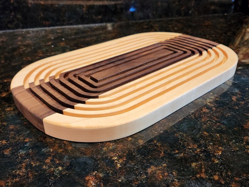 Wood Bread Slicing Crumb Tray, Grooved Cutting Board, for Bread - Etsy