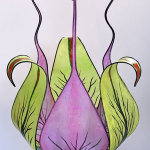 Colorful Paper Flower Lampshade | for Ceiling, Table or Floor Lamps ...