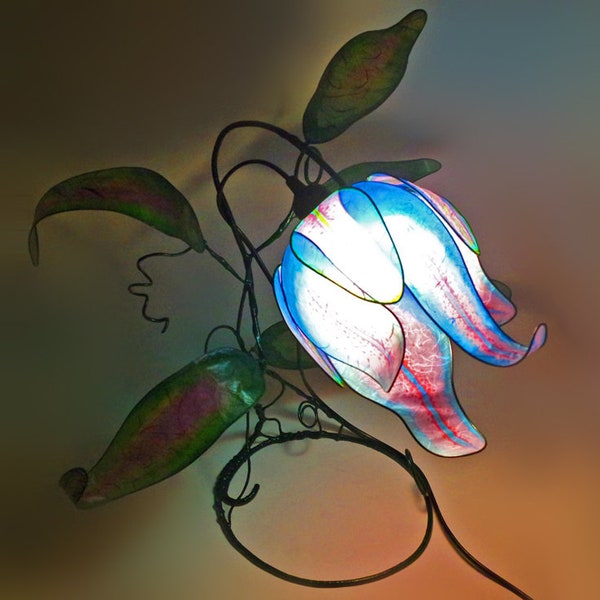 Flower Lamp - Etsy