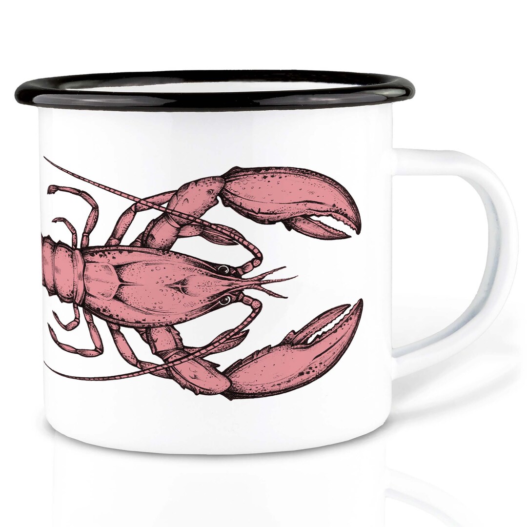 Enamel Mug lightweight & Sturdy hummer I Camping Mug Hand-finished in ...