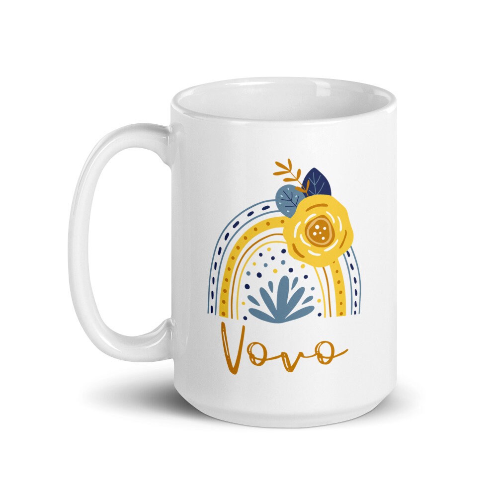 Vovo Rainbow MUG Vrb Portuguese Grandpa Gift Idea Pregnancy - Etsy