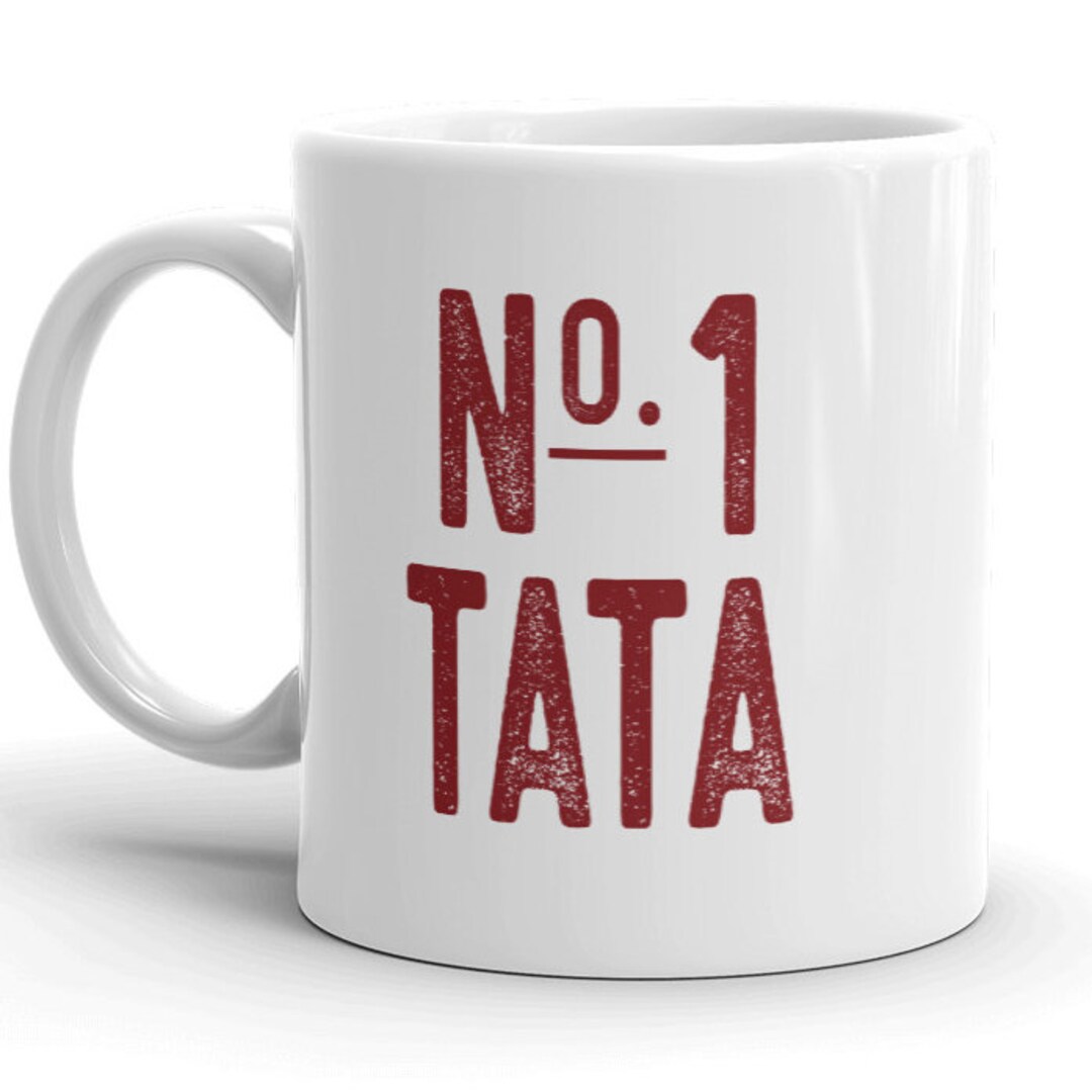 No1 TATA MUG Vn1, Grandpa Gift Ideas, Number 1 #1 Best Ever Grandpa ...