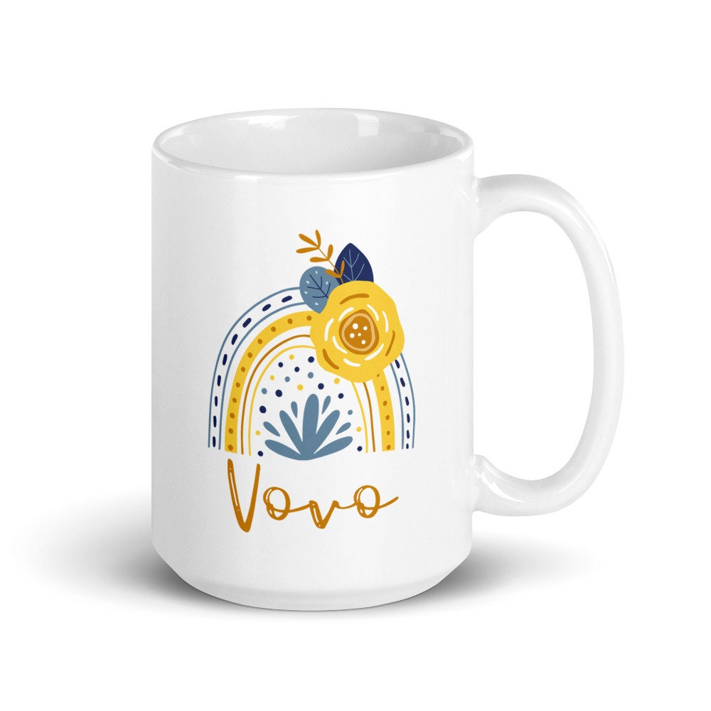 Vovo Rainbow MUG Vrb Portuguese Grandpa Gift Idea Pregnancy - Etsy