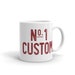 No1 Custom MUG Vn1, Personalize With the Name of Your Choice ...