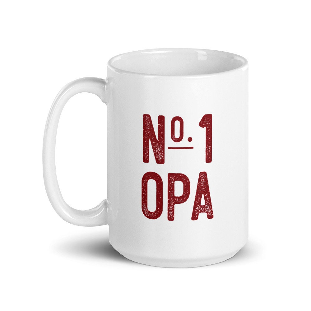 No1 Opa MUG Vn1 German Grandpa Gift Idea Number 1 1 Best - Etsy