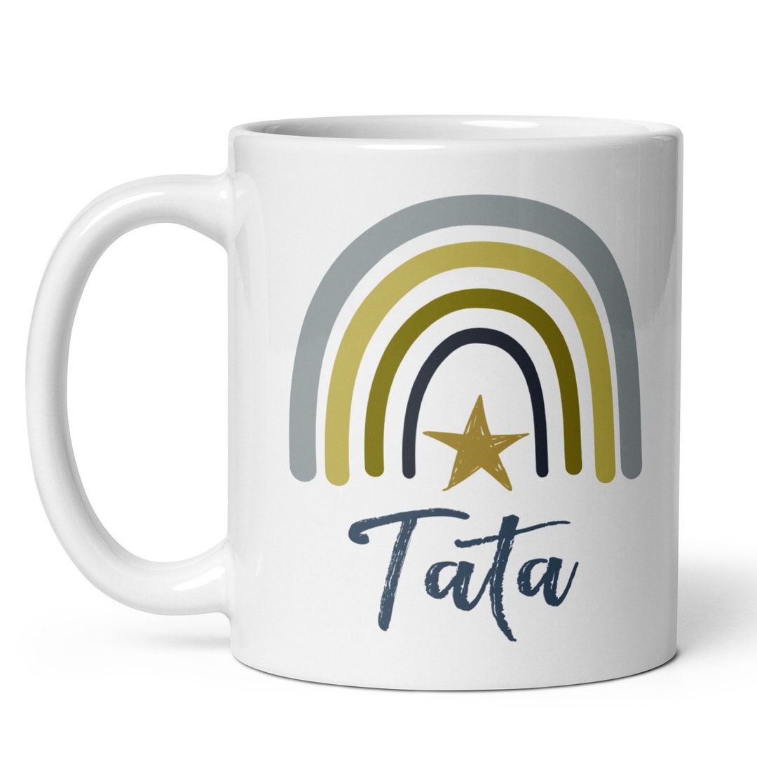 Tata Mug Telugu Grandpa MUG Rainbow Grandpa Mug Grandpa - Etsy