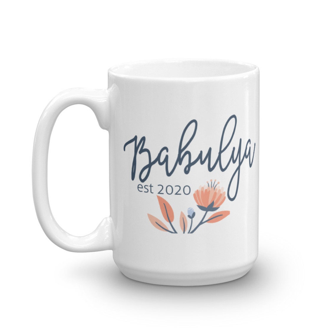 Babulya est 2020 MUG vF Russian Grandma gift Choose YEAR | Etsy