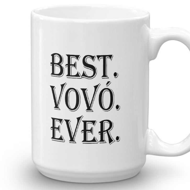 Best Vovó Ever MUG V3 Portuguese Grandma Gift Idea Pregnancy | Etsy