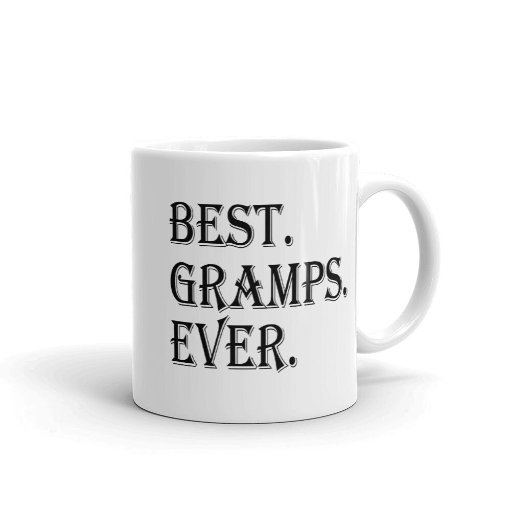 Best Gramps Ever MUG V3 Grandpa Gift Idea First Time Grampa | Etsy