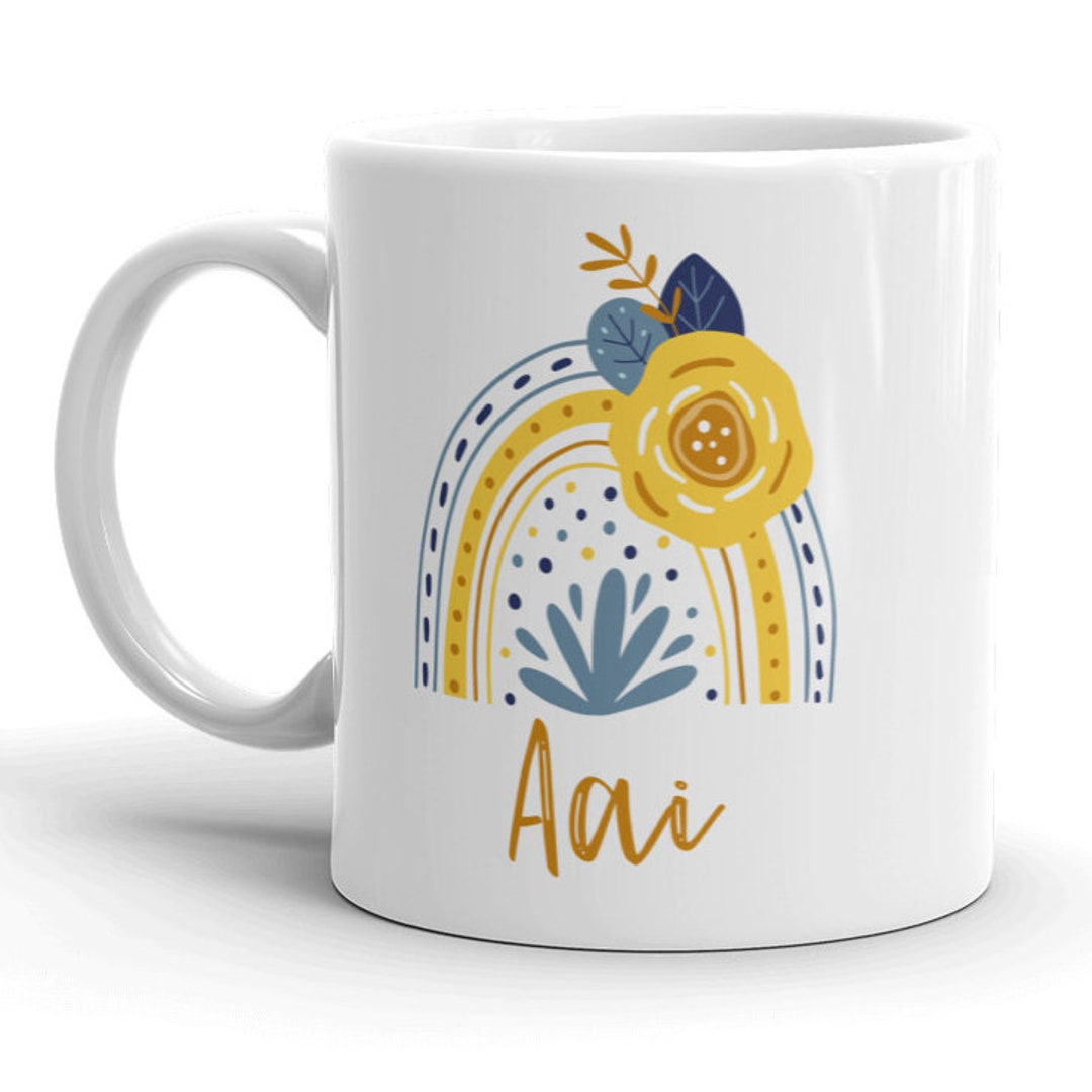 Aai Rainbow MUG Vrb, Marathi Mom, Parent Gifts, Indian Hindi, Parents ...