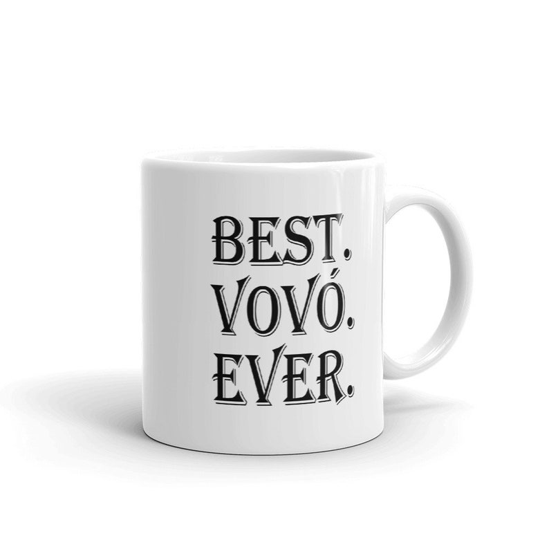 Best Vovó Ever MUG V3 Portuguese Grandma Gift Idea Pregnancy - Etsy