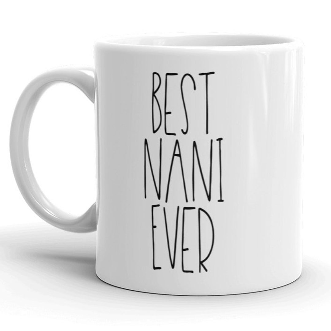 Best Nani Ever MUG V2 Indian Grandma First Time Grandmother - Etsy