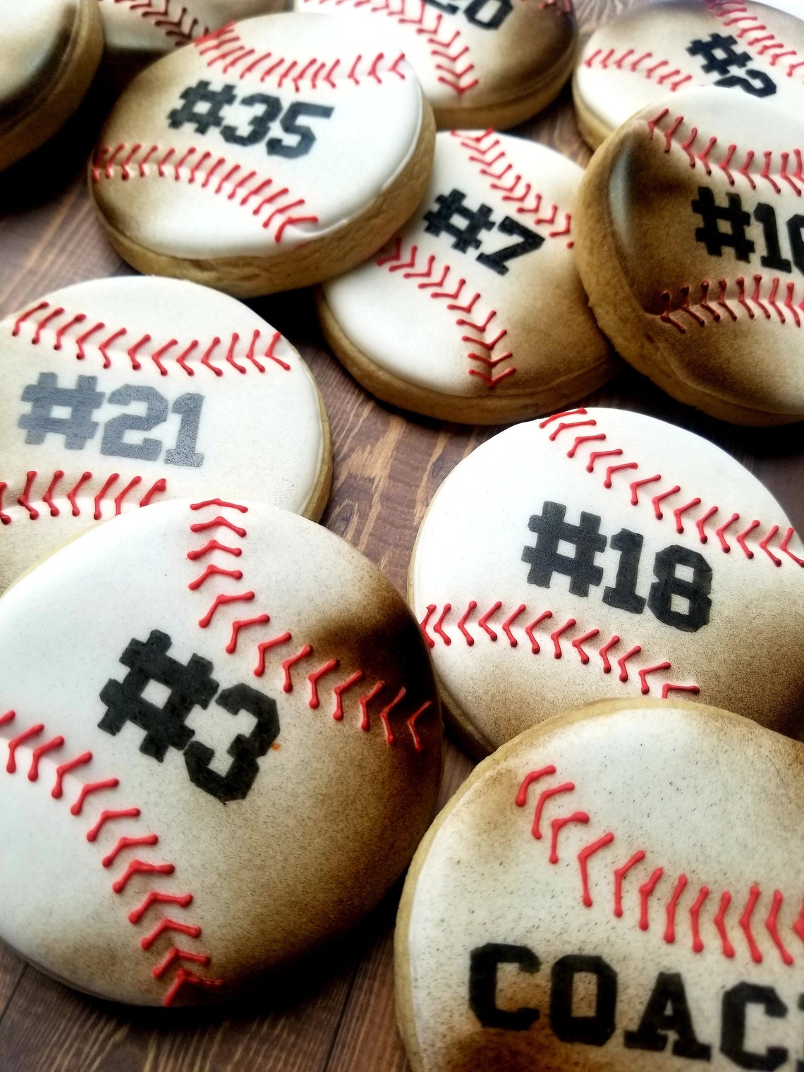 Sports Themed Custom Sugar Cookies I Sugar Cookies - Etsy