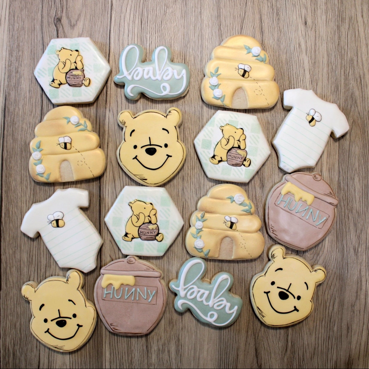 Winnie the Pooh Baby Shower Set — All Around the Kitchen