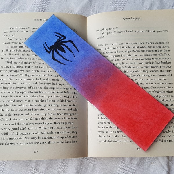 Spiderman Bookmark Svg - Etsy