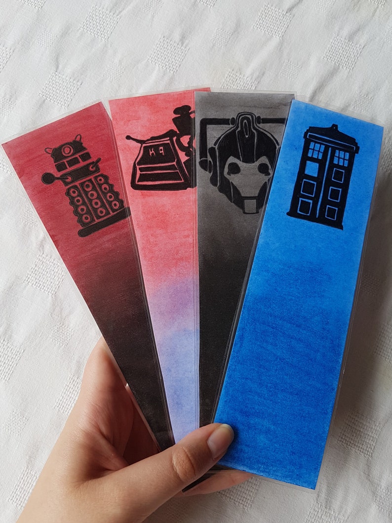 Doctor Who Dalek Inspired Bookmark | Etsy UK