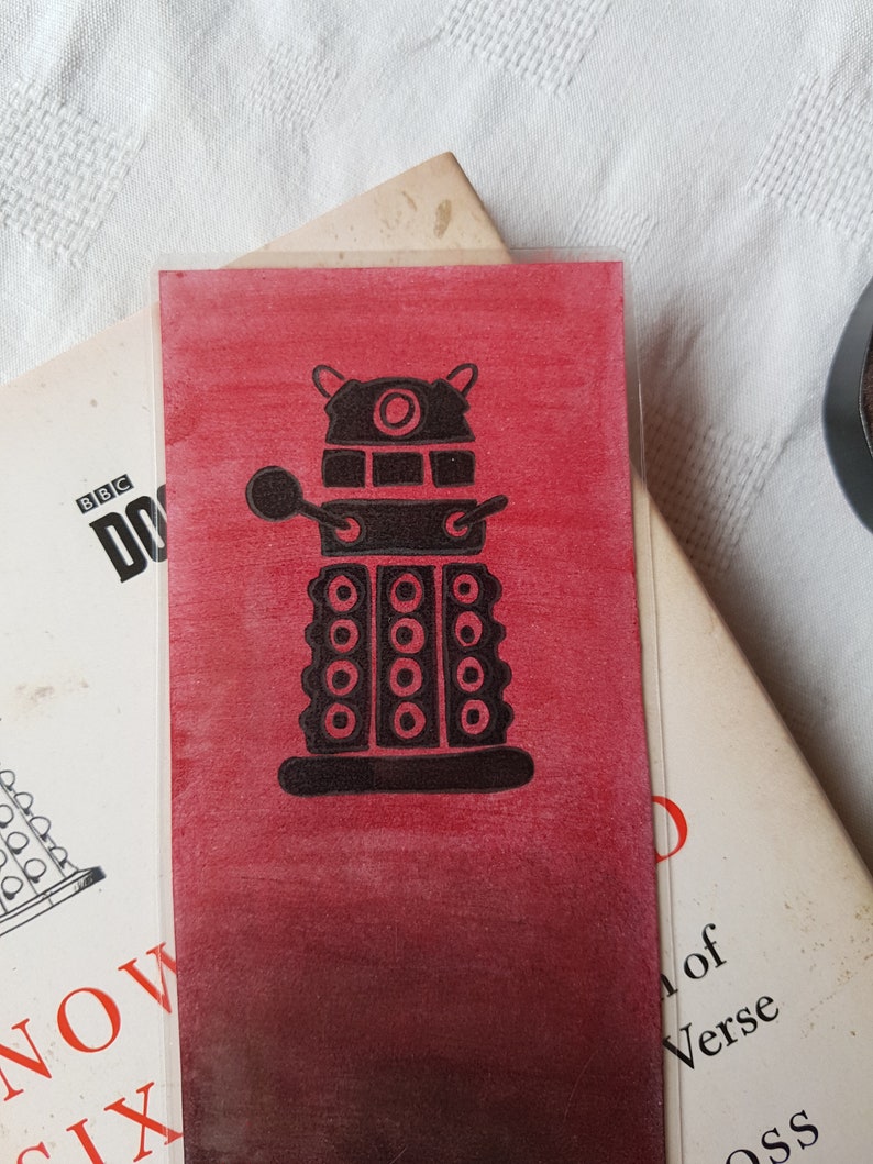Doctor Who Dalek Inspired Bookmark - Etsy UK