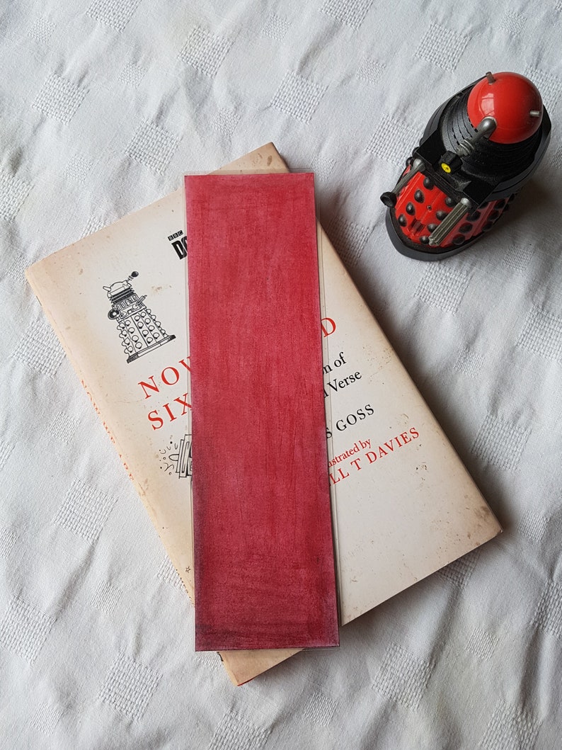 Doctor Who Dalek Inspired Bookmark | Etsy UK