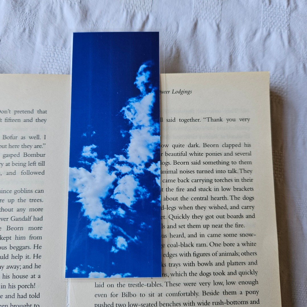 Beautiful Blue Sky and Fluffy Clouds Bookmark summer, Celestial, Sky ...