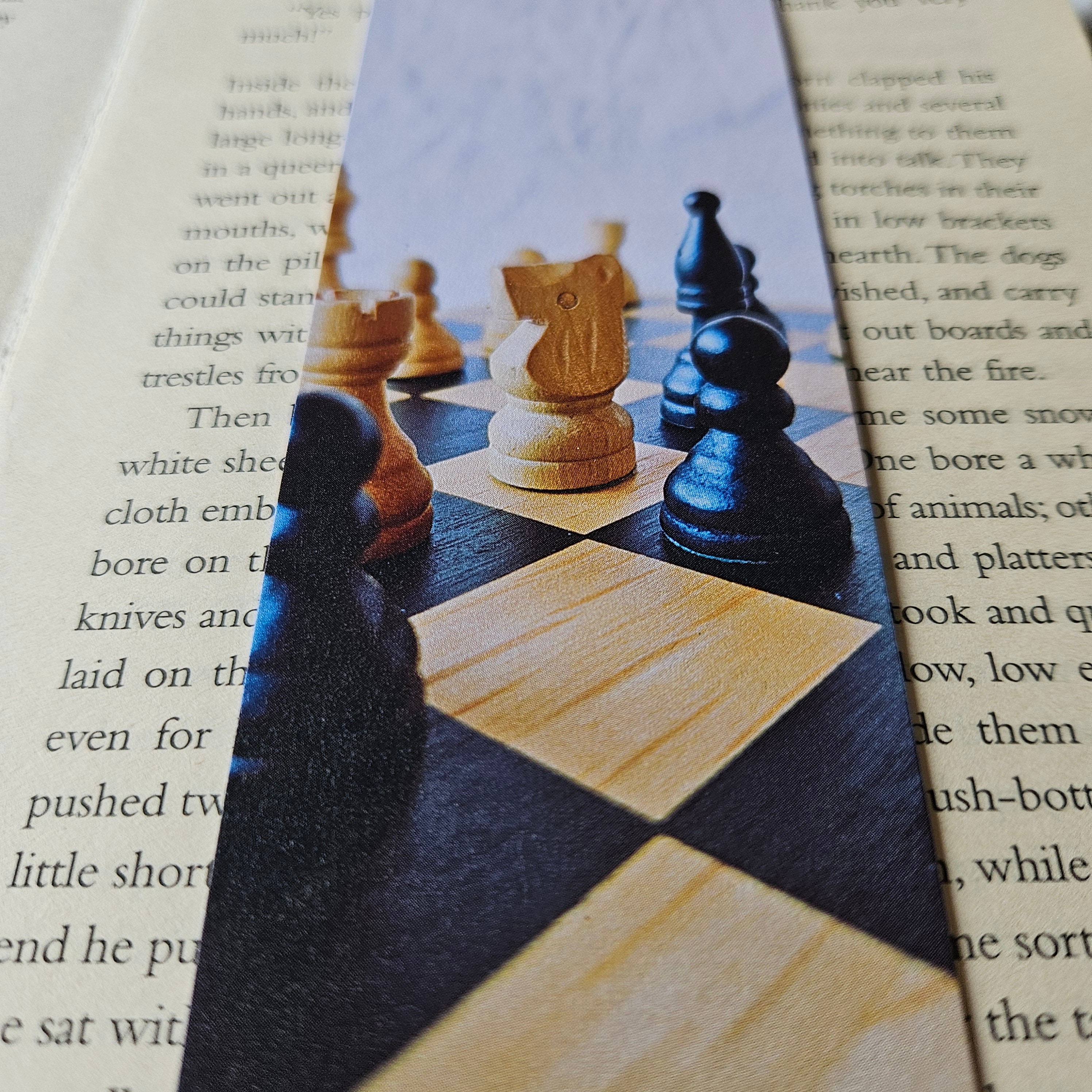 Knight Chess Piece, Double Sided, Eco Friendly, Bookmark - Etsy