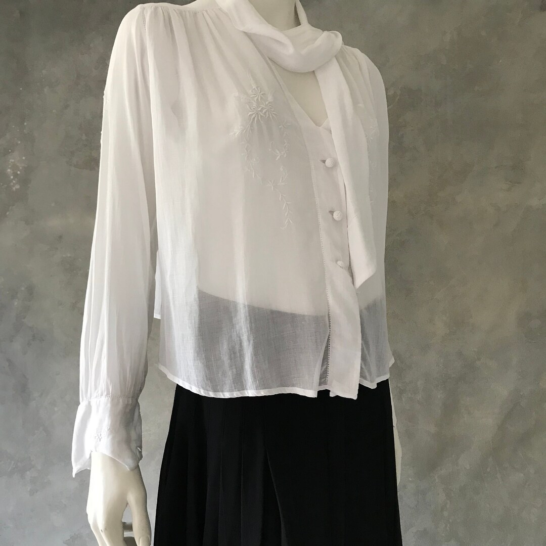 Bluse 20er Jahre Stil