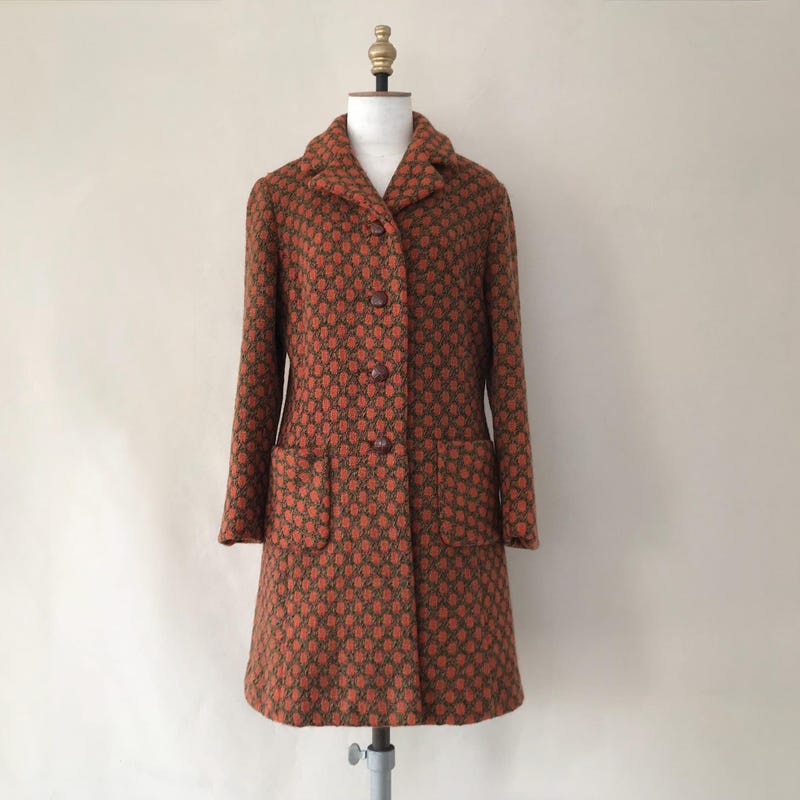 Vintage Wool Coat 1950s - Etsy UK