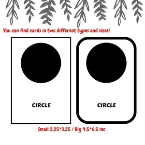 Black & White Printable Shape Cards, Kids Activities, Learning Shapes ...