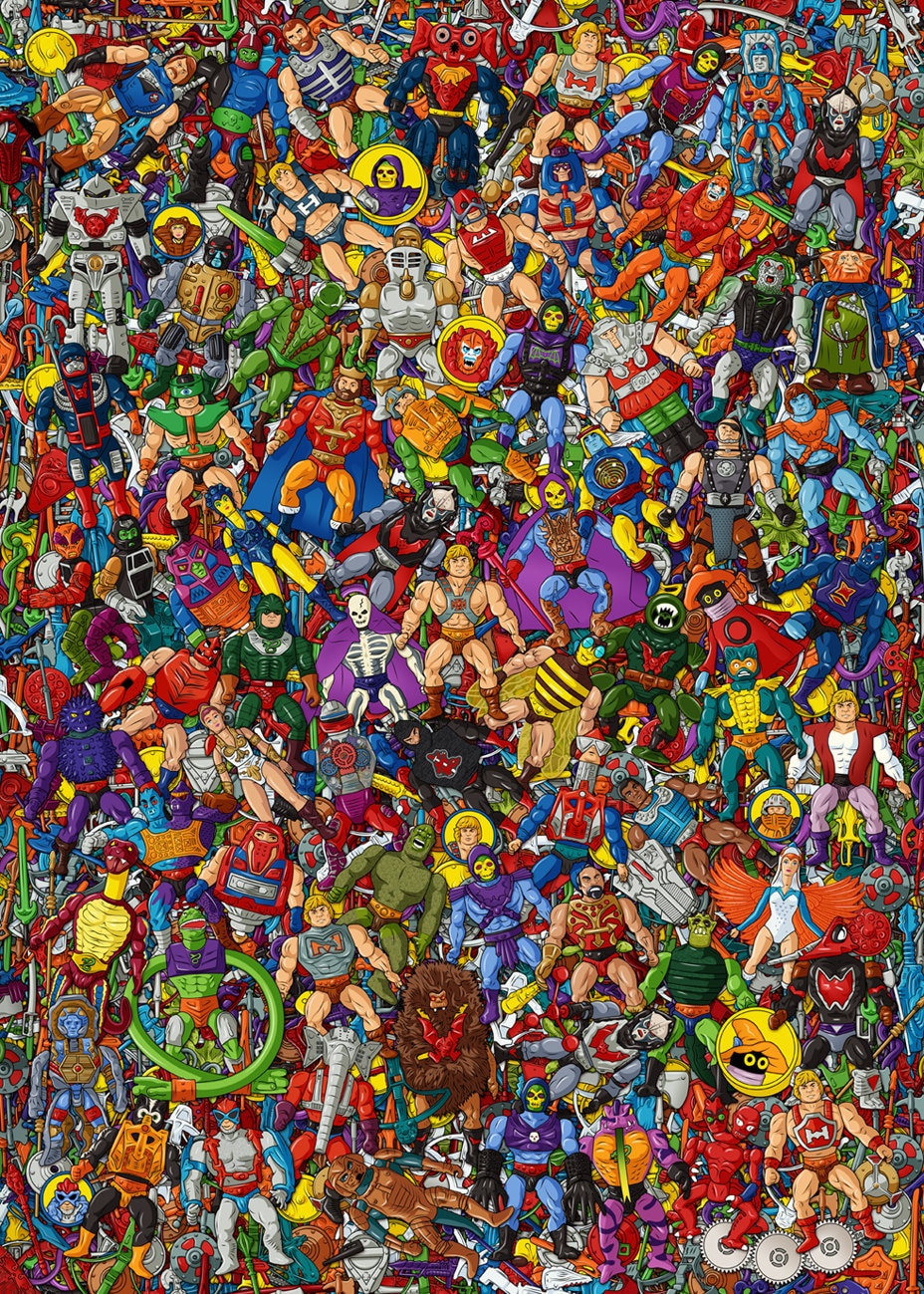 He-man Toybox Extra Large - Etsy UK