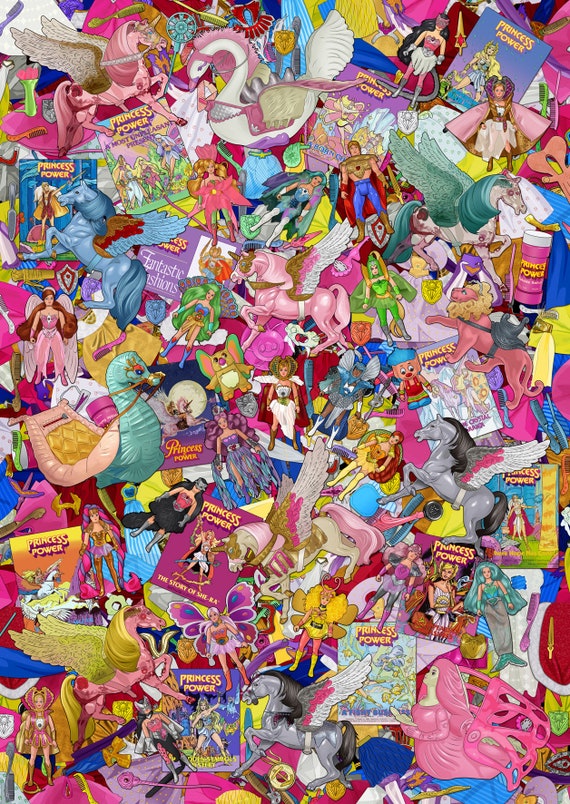 She-ra Princess of Power Toybox Giclee regular | Etsy Australia