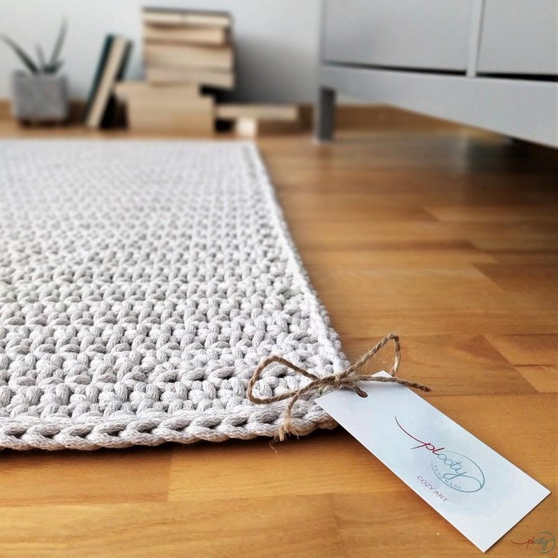 Crochet Floor Rug - Etsy