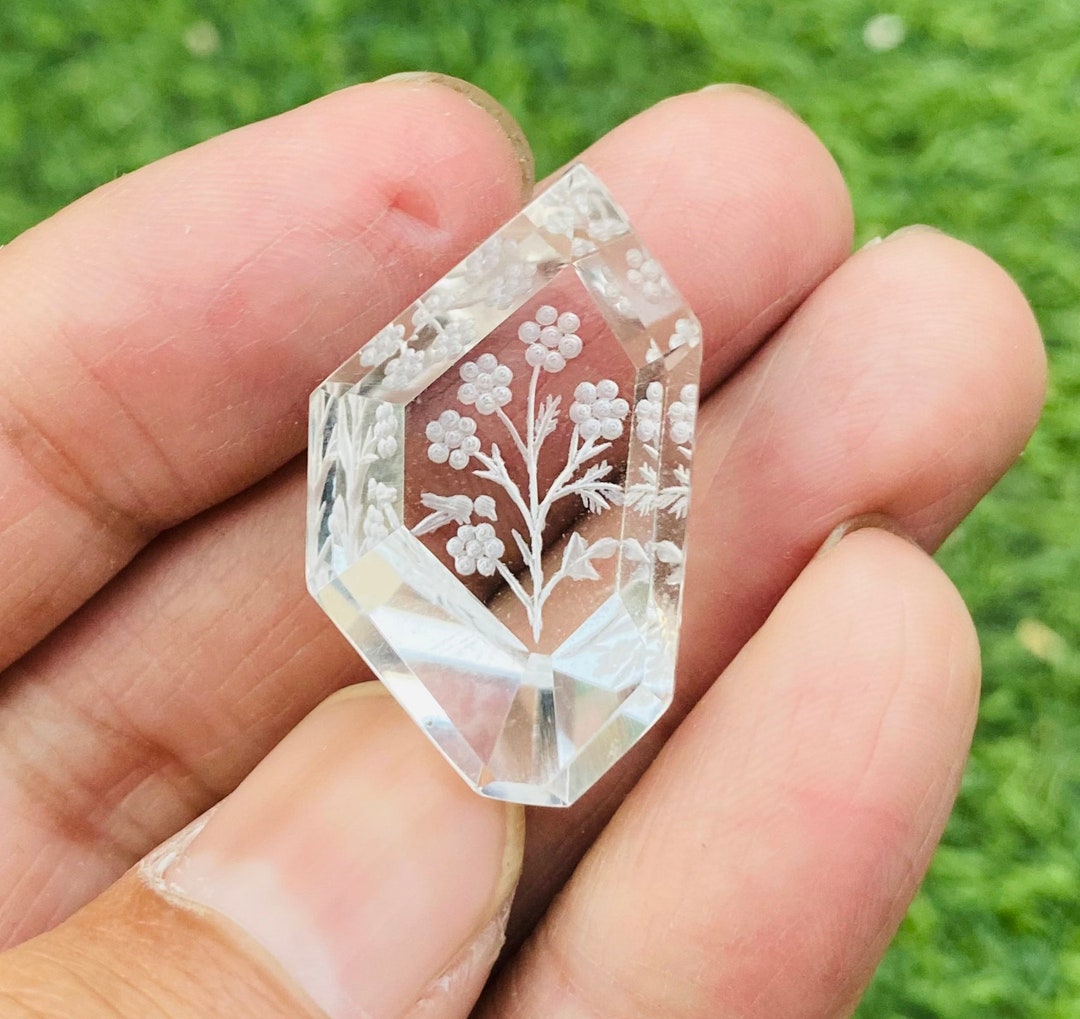 Crystal Fantasy Cut,fantasy Cut Hand Carved,fancy Cut Carved,gemstone ...