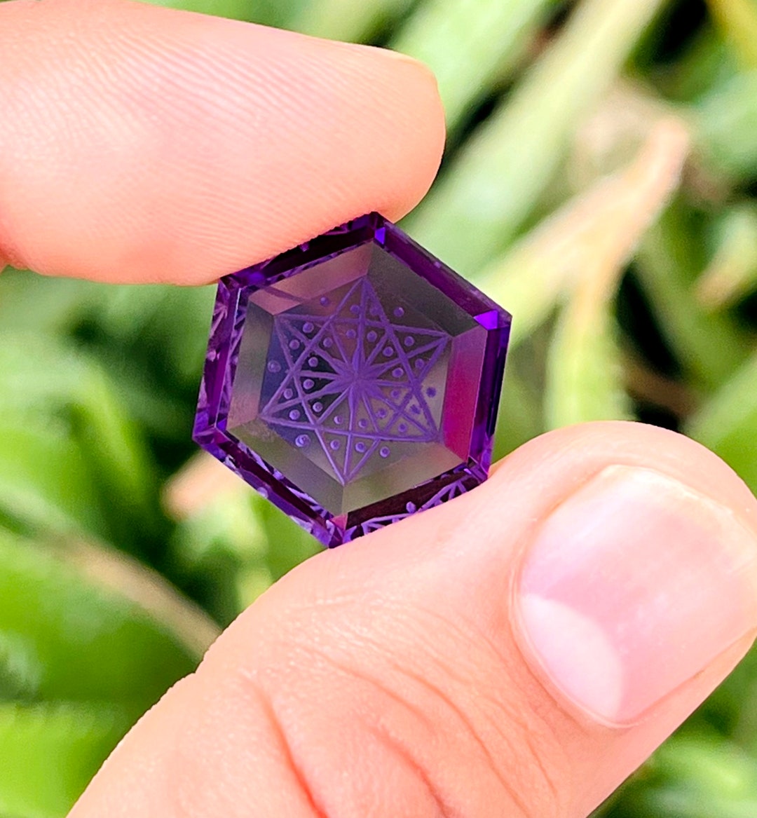 Amethyst Hand Carving Fantasy Cut Gemstone Amethyst Fantasy Cut,loose ...