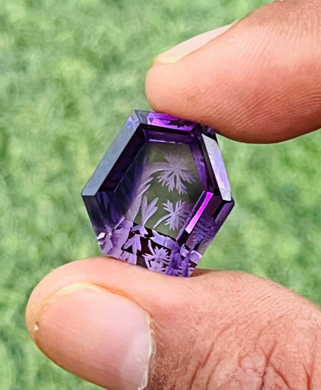 Carved,!!! 100% Natural Amethyst Fantasy Cut Carved, Amethyst Fancy ...