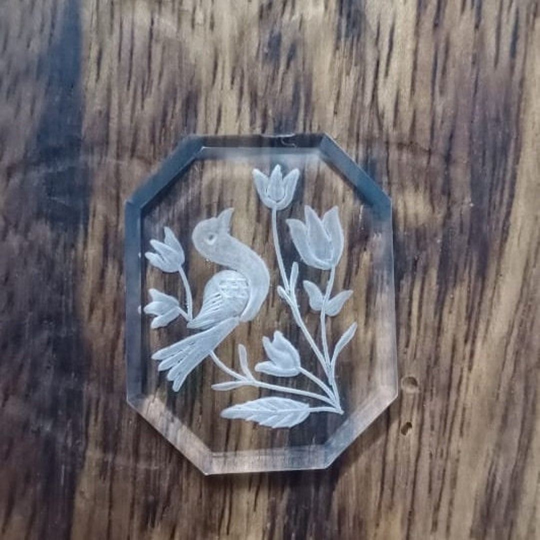 Rock Crystal Intaglio Carved, Gem Carving, Engraved Gem,gemstones ...