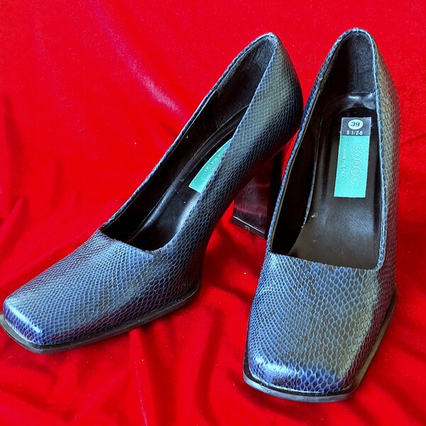 Square Toe Shoes - Etsy