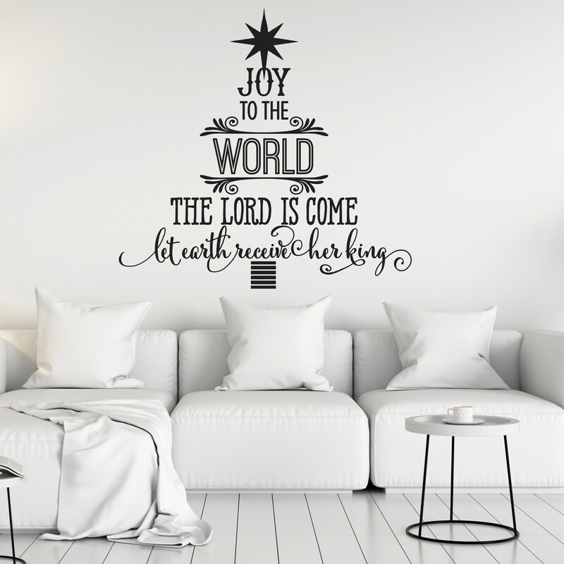 Joy Wall Decal - Etsy