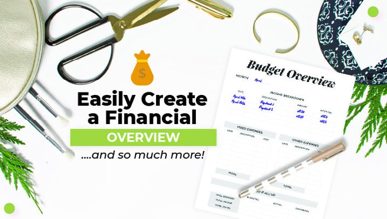 Fantastic Finances Workbook Printable Financial Planner - Etsy