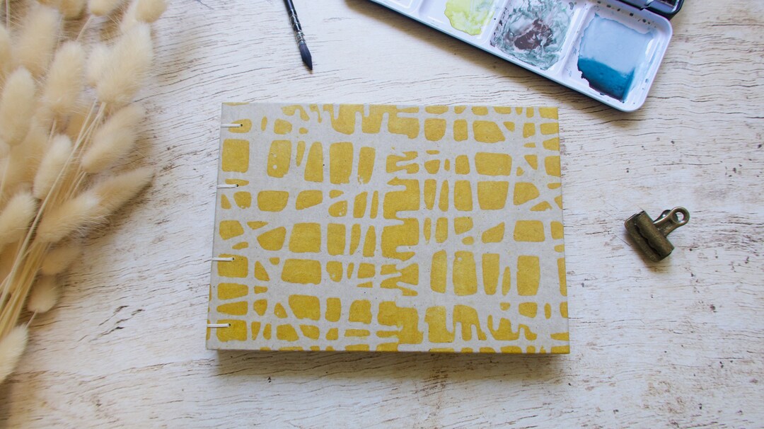 Handmade A5 Landscape Watercolor Notebook, Artist Notebook, Travel ...