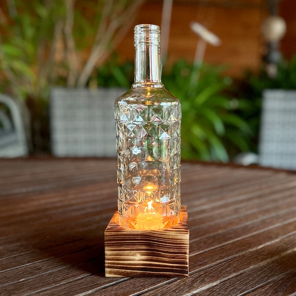 Wood Vodka Holder - Etsy