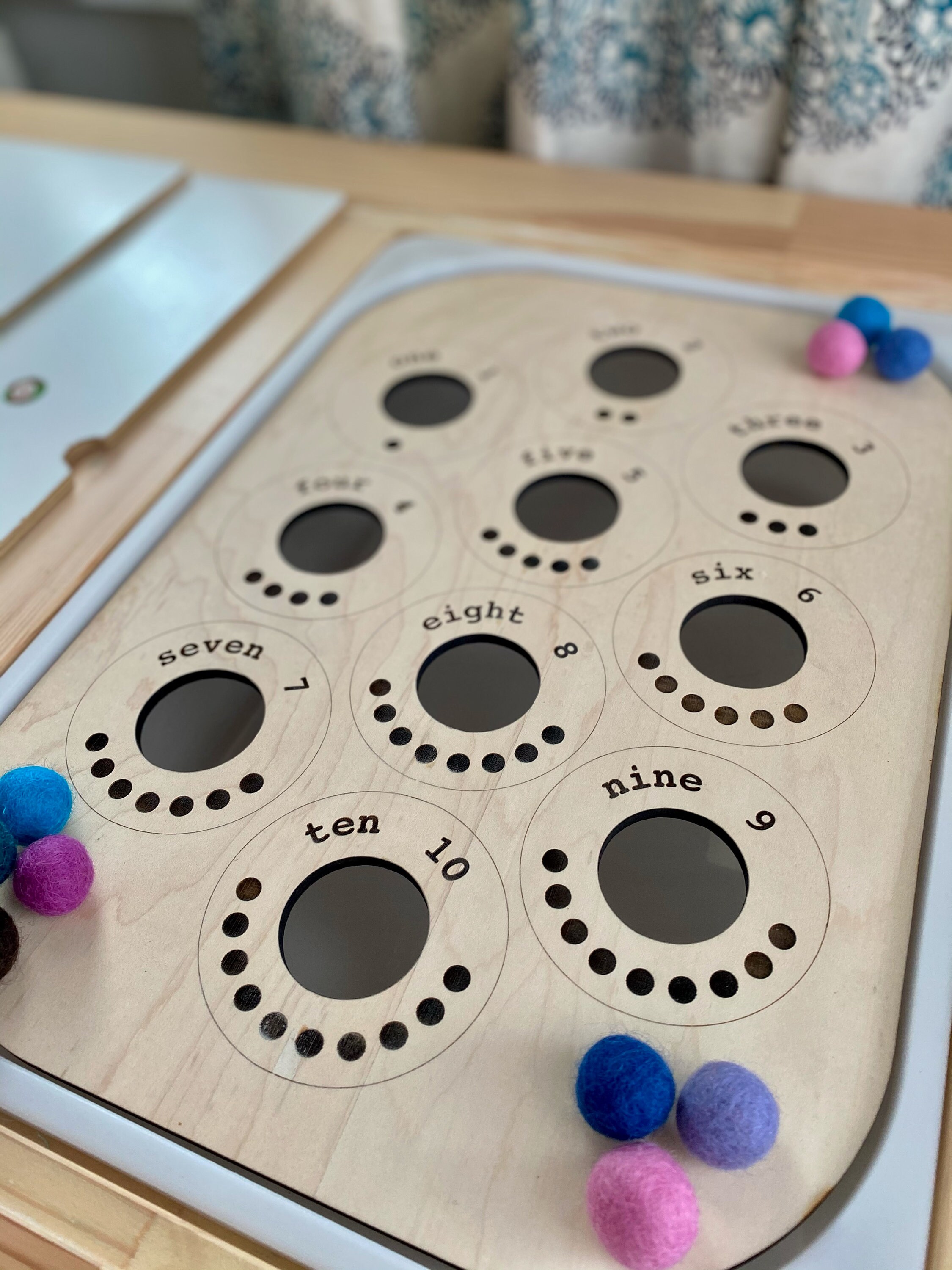 FLISAT Numbers Inserts Insert Only Wooden Insert IKEA | Etsy