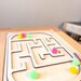 FLISAT Labyrinth Maze Wooden Insert - IKEA Trofast Sensory Bin - Etsy