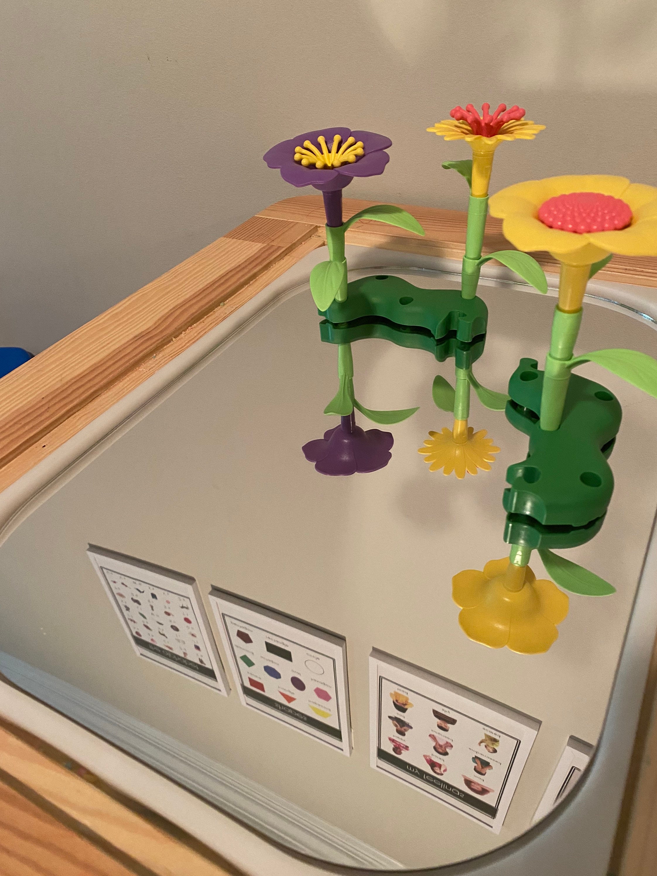 FLISAT Table Silver Mirrored Acrylic Bin Insert Insert Only - Etsy