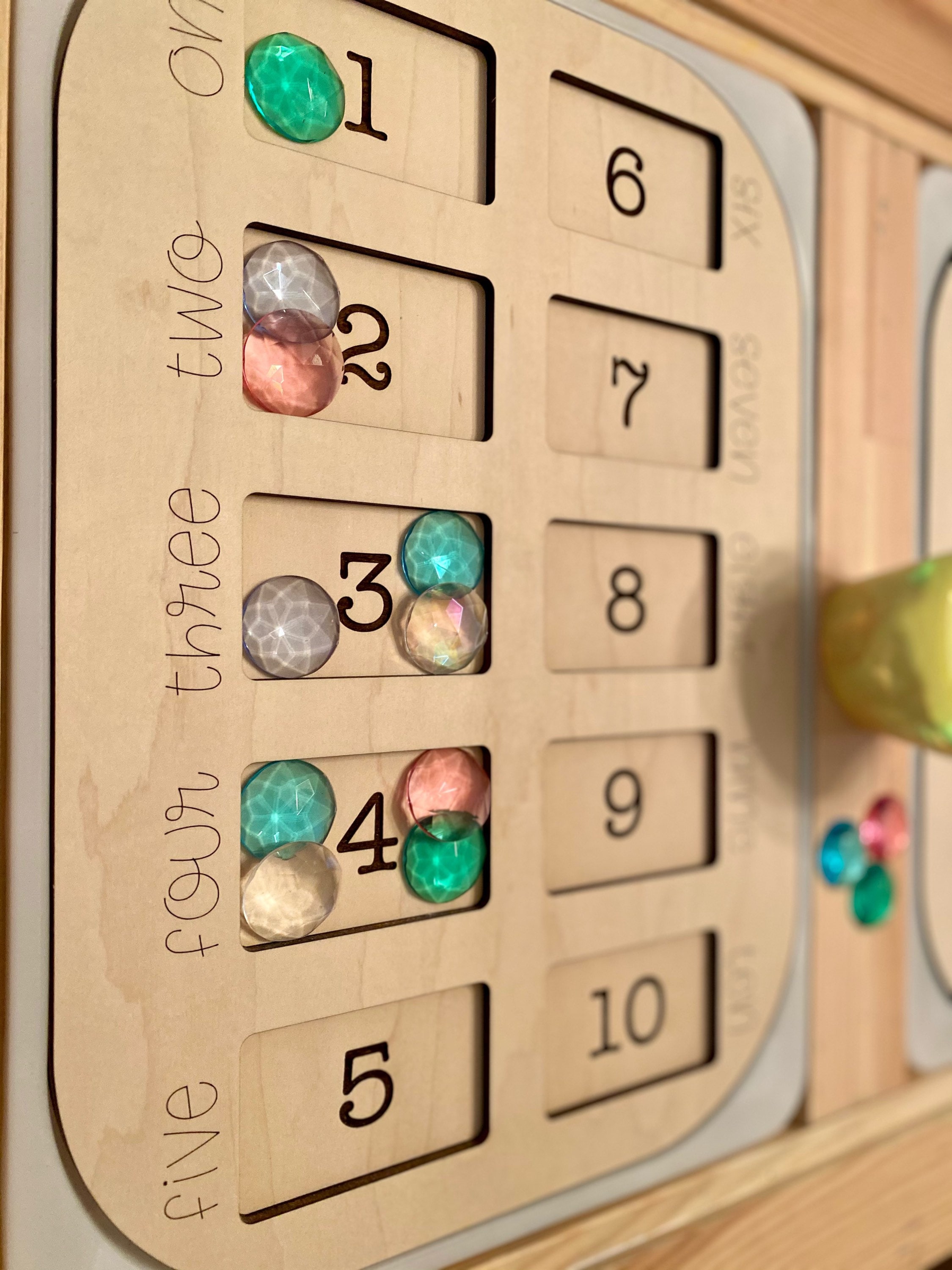 FLISAT Counting Inserts Insert Only Wooden Insert IKEA | Etsy