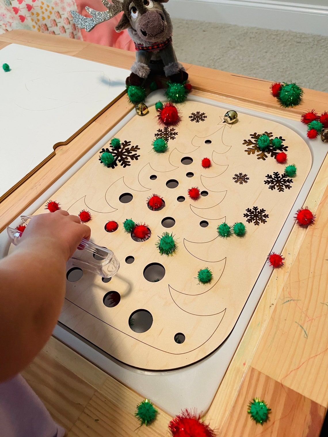 FLISAT Christmas Inserts Insert Only Wooden Insert IKEA - Etsy