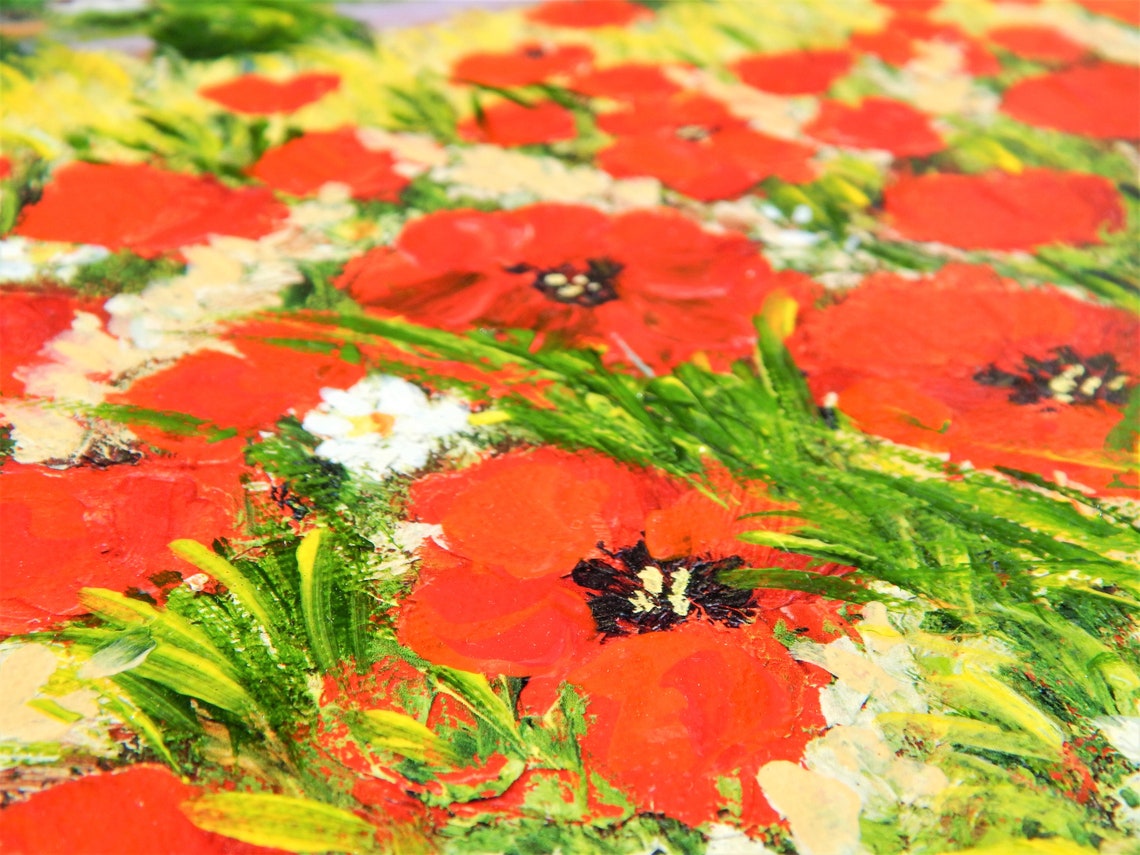 Artwork Print, Poppy Print, Framed Print, Poppies, Framed Art, Wall Art ...