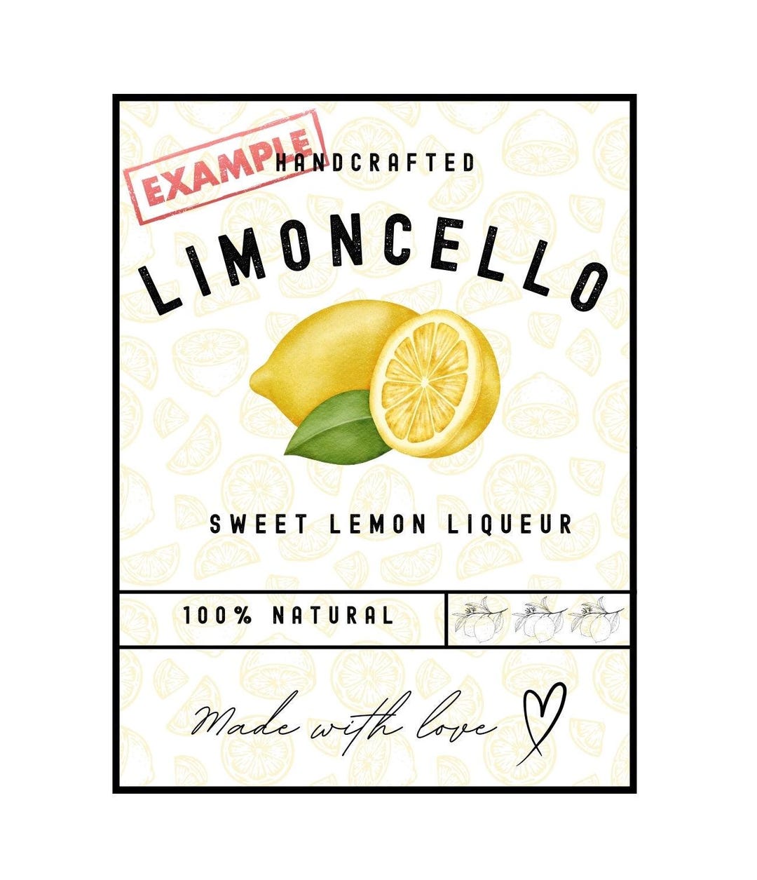 Limoncello Labels - Etsy