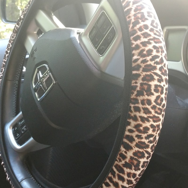 Leopard Print Steering Wheel Covers - Etsy