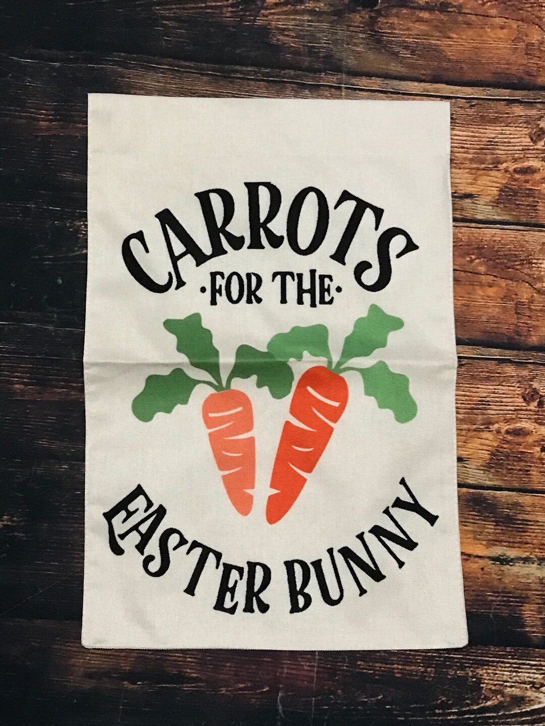 Carrots for the Easter Bunny Garden Flag - Etsy
