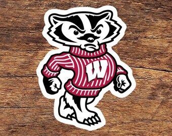 Bucky badger | Etsy